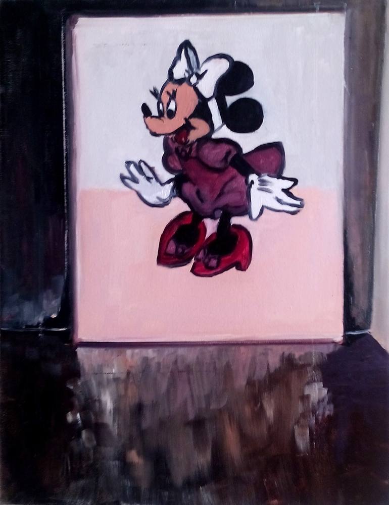 Minnie Painting by Zahraa Sbaiti | Saatchi Art