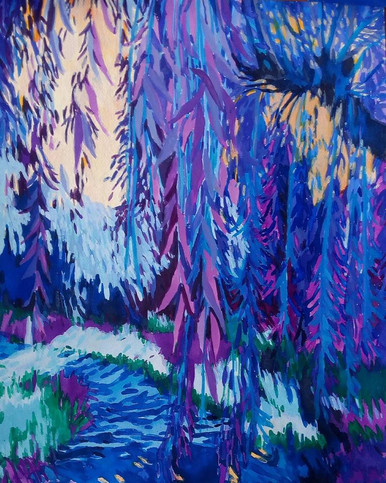 Cerulean Painting by Nancy Olson | Saatchi Art