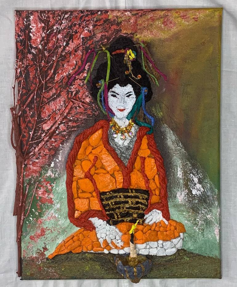 Инари Painting by Nikita Nikita | Saatchi Art