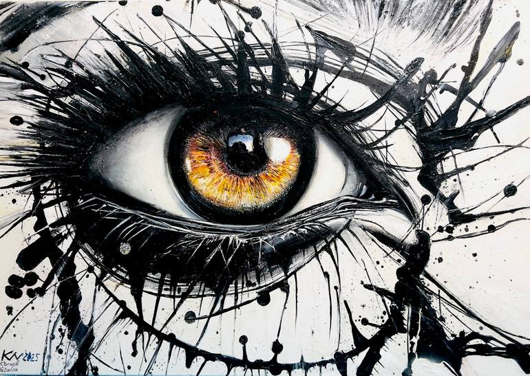 Point of view Painting by Natalia Kuruch | Saatchi Art