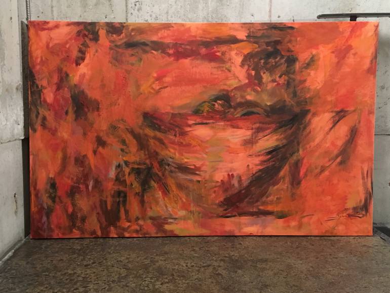 Vase au mur II Painting by Anne-Julie Hynes | Saatchi Art