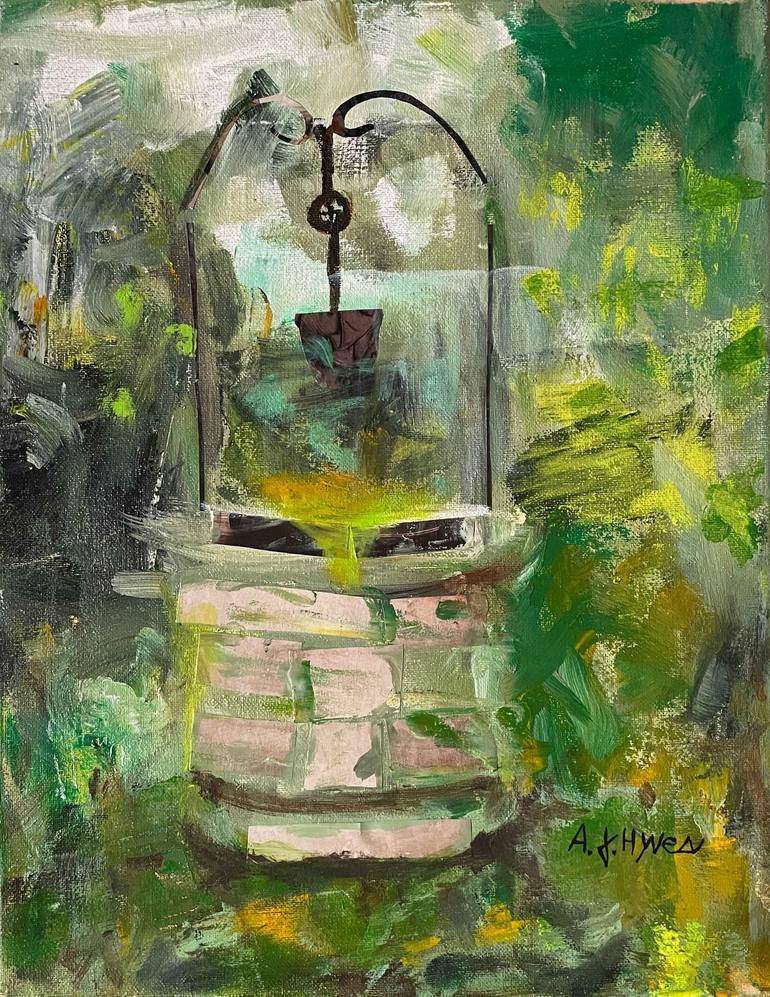 Wells No.1 Painting by Anne-Julie Hynes | Saatchi Art