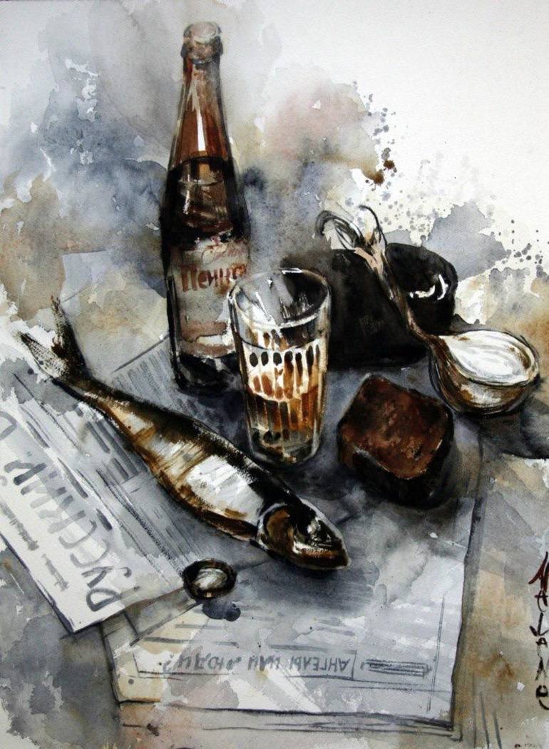 Russian sensations Painting by Elena Manoli | Saatchi Art