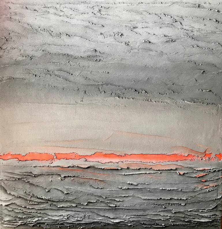 TERRE A SUIVRE Painting by Celine Dupont | Saatchi Art