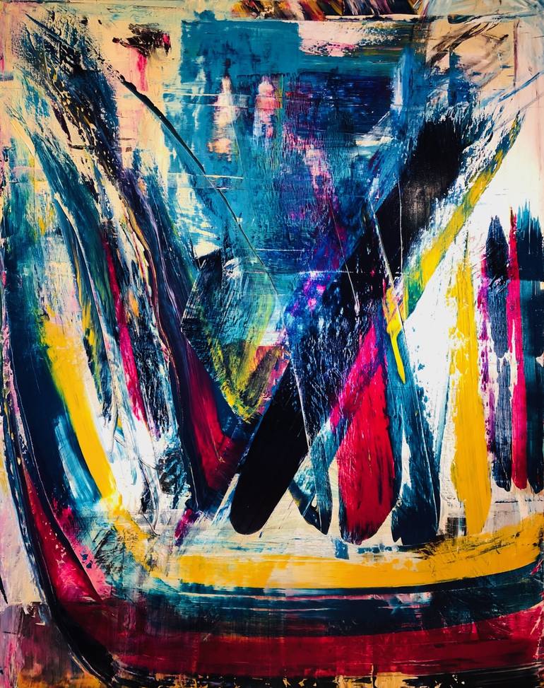 No U-turns Painting by Jason York | Saatchi Art