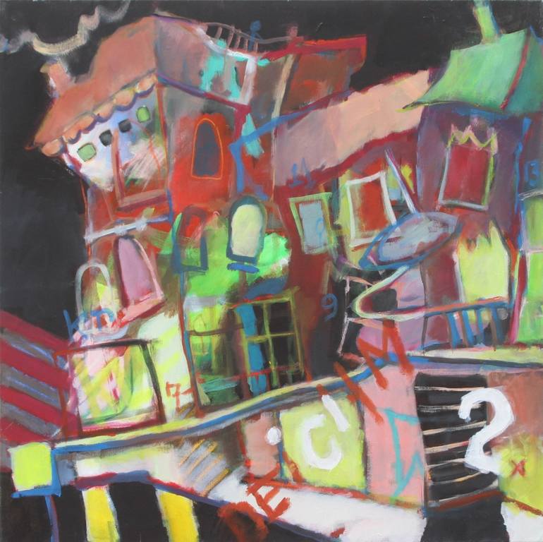 Where is my Home? Painting by Mark Halliley | Saatchi Art