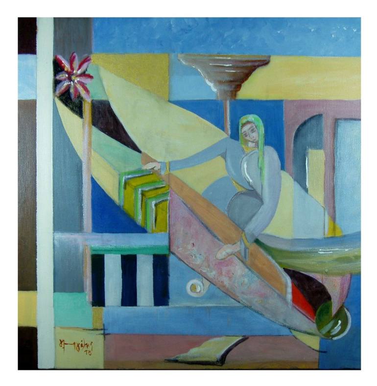 PENELOPE Painting by Yorgos Maryelis | Saatchi Art