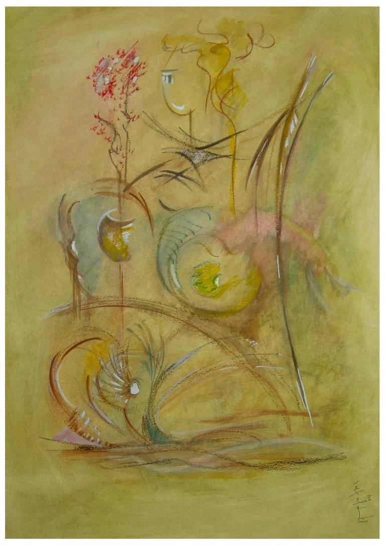 SPRING SONG Painting by Yorgos Maryelis | Saatchi Art