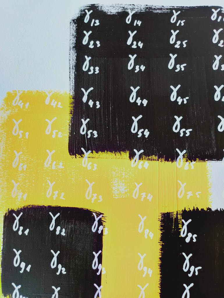 Gamma, conceptual painting Painting by Anastasia Vasilyeva | Saatchi Art