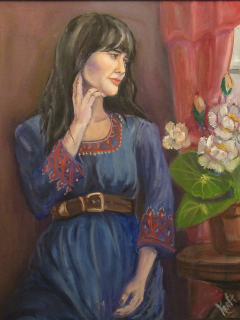 Zagara Painting by Dennis Kraft | Saatchi Art