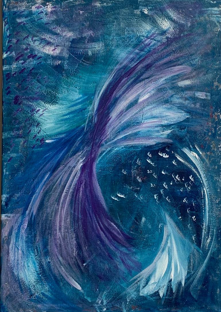 Turbulence Painting by B Yucel | Saatchi Art