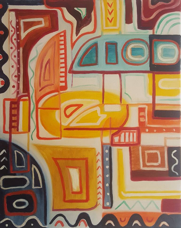 Embracing vulnerability Painting by massimo cicalini | Saatchi Art