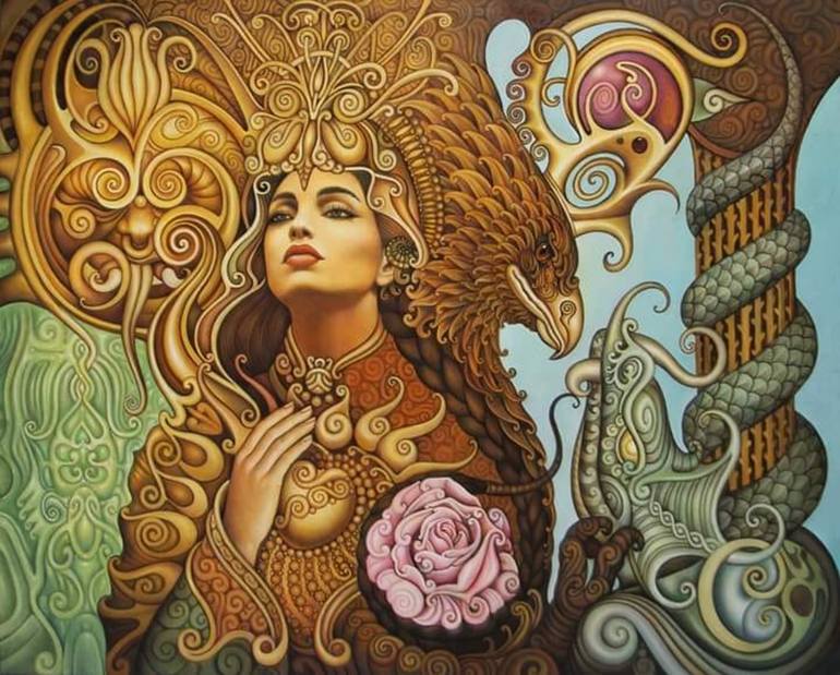 Anna Painting by Igor Volos | Saatchi Art