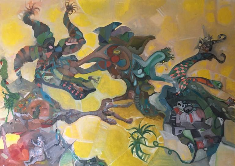 Gimmick Painting by Yu Ellmies | Saatchi Art