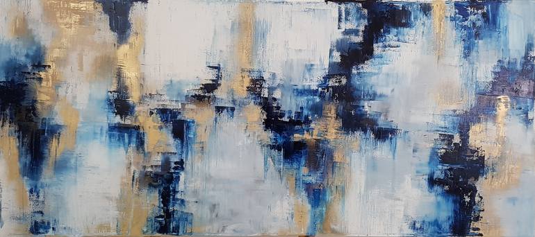 Modern Figures II Painting by Leenith Leonor Borges Jimenez | Saatchi Art