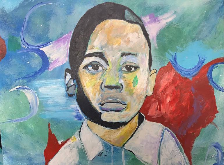 VIRGIL LAMAR WARE Painting by LANCE DELESTON | Saatchi Art