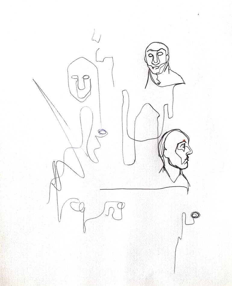 laggards Drawing by Elijah Huron | Saatchi Art