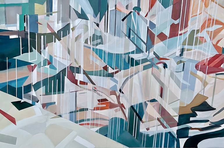 Spatial Melody Painting by Sarah May Hollis | Saatchi Art
