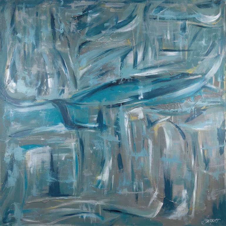 Force tranquille Painting by Sarah Bousquet | Saatchi Art