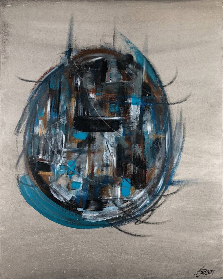 Et si... Painting by Sarah Bousquet | Saatchi Art