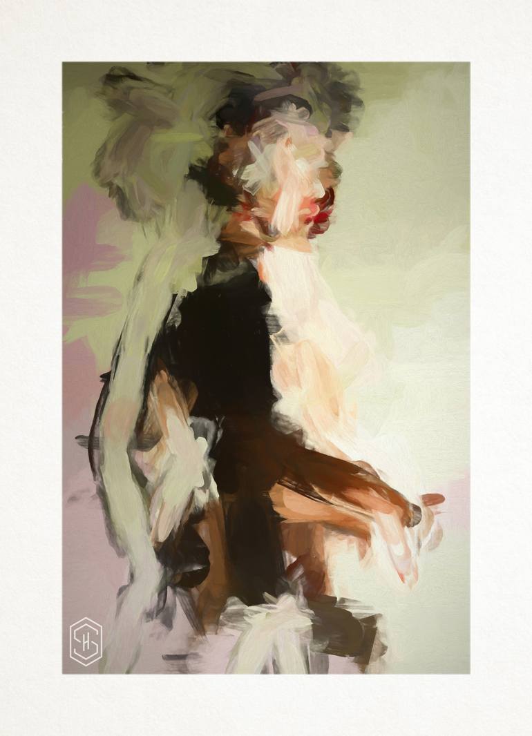 Derriere Painting by Simon Hannan | Saatchi Art
