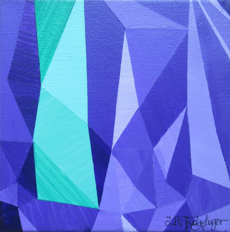 Vibration diaphragm #4 Painting by Jan René Fuchsluger | Saatchi Art ...
