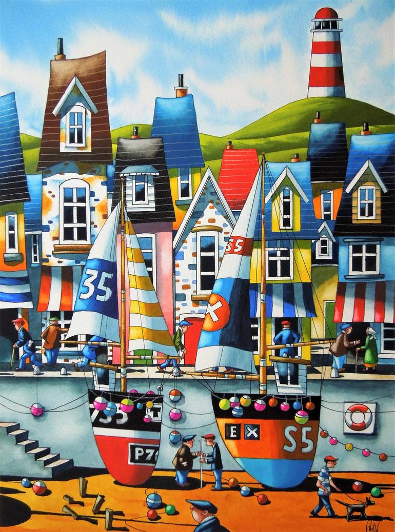 North Cornwall Painting by Paul Kiernan | Saatchi Art