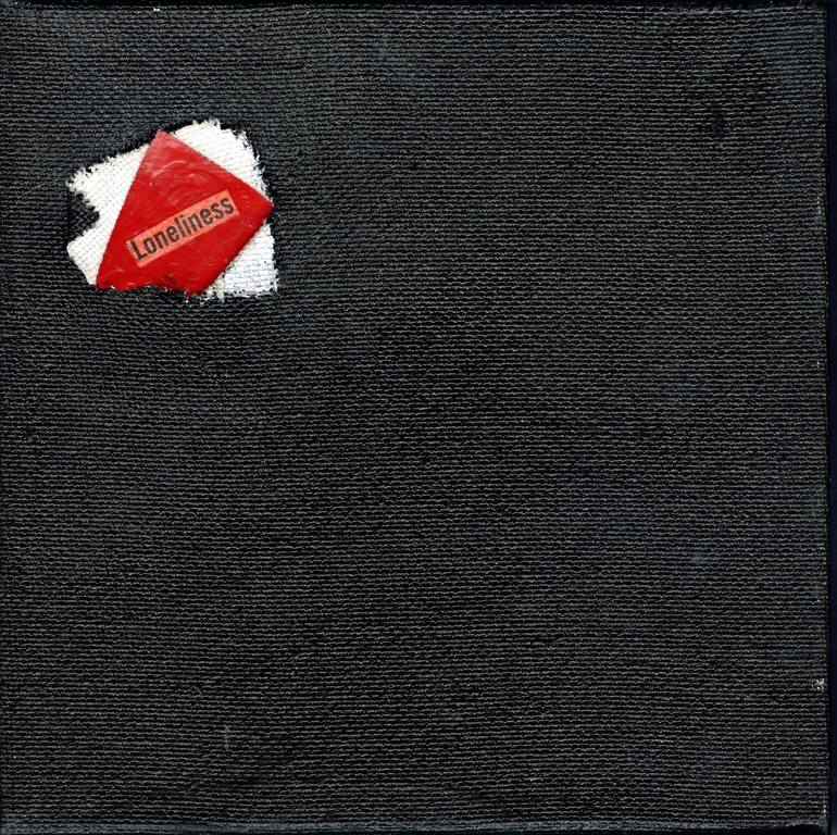 Loneliness Collage by Kursten Melnick | Saatchi Art