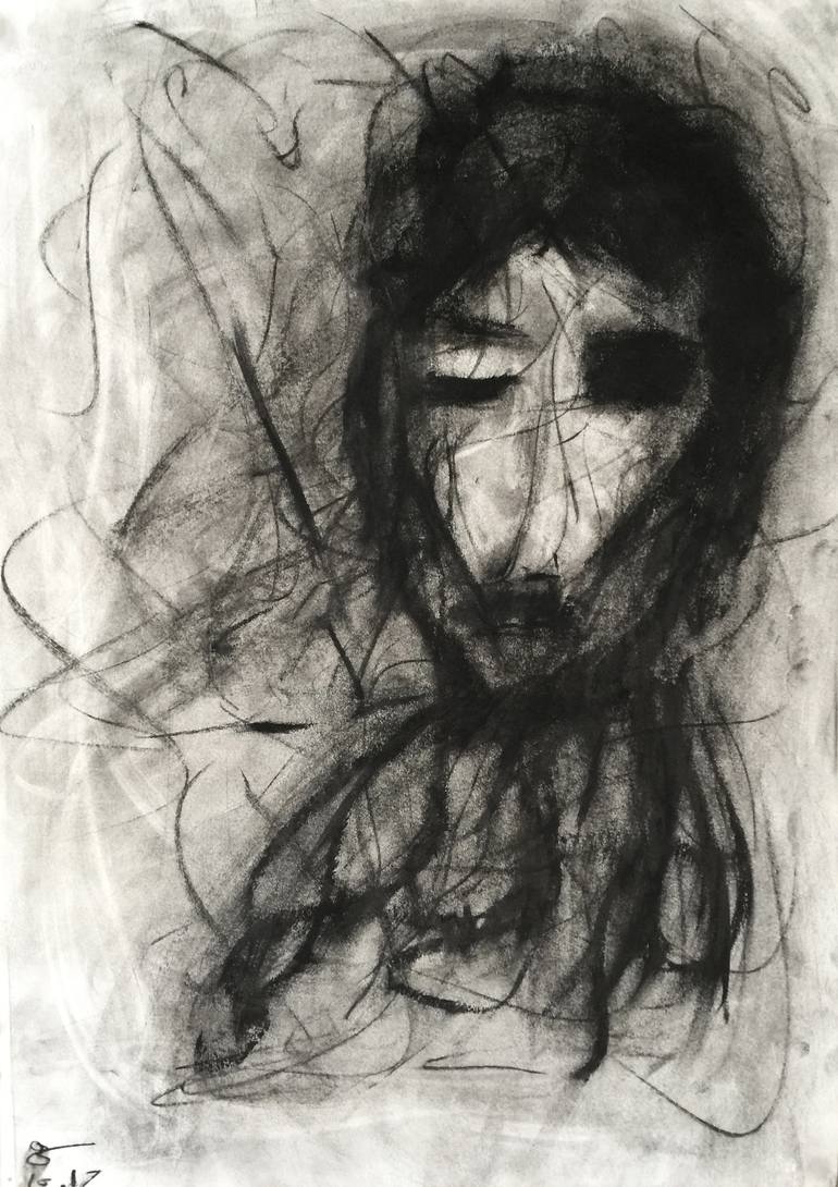 Purgatory 02 Drawing by Charles Richard Bury | Saatchi Art