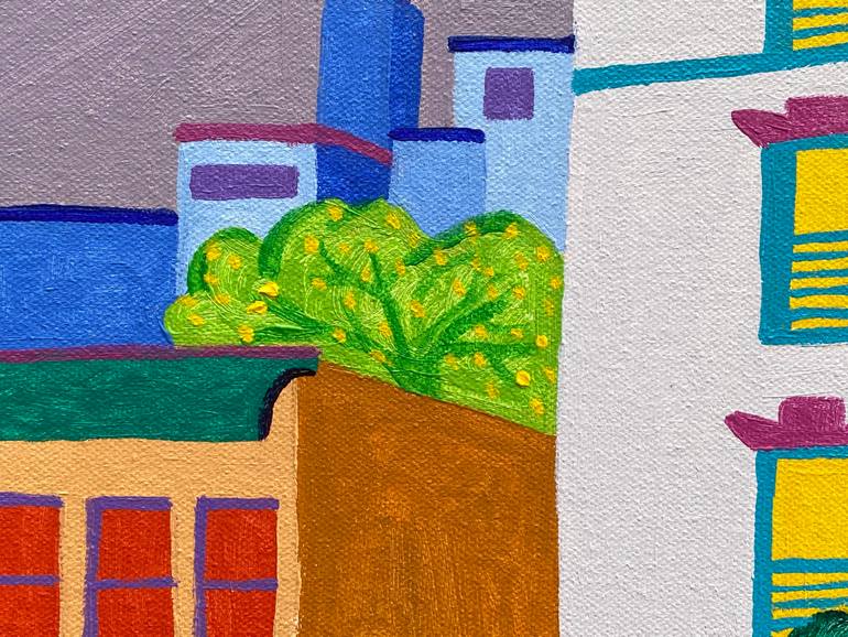 On the Ramp Painting by Sue Graef | Saatchi Art