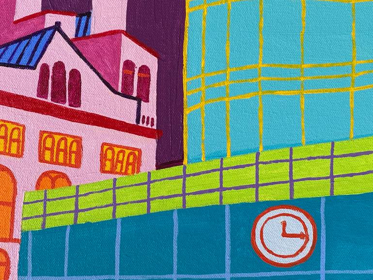 Mulberry Sky Painting by Sue Graef | Saatchi Art