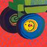 Tractor Painting by Sue Graef | Saatchi Art