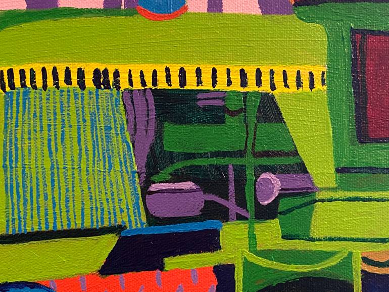 Tractor Painting by Sue Graef | Saatchi Art