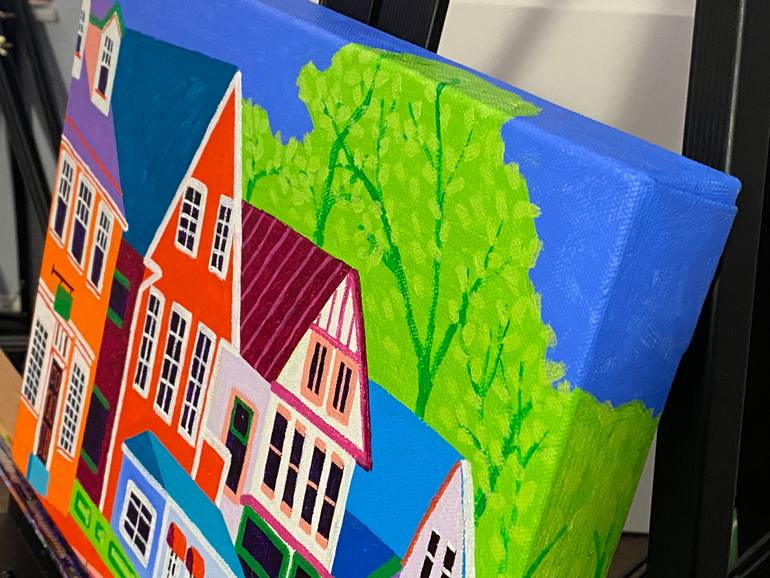 North Conway Painting by Sue Graef | Saatchi Art