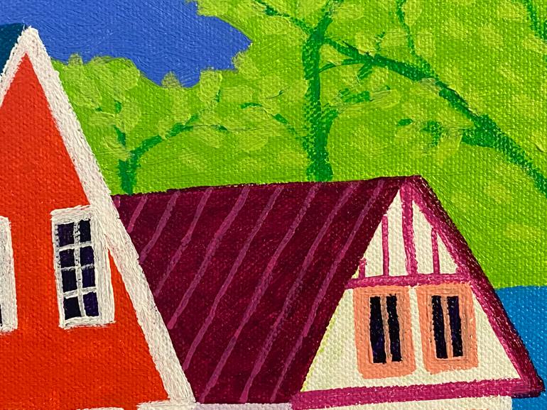 North Conway Painting by Sue Graef | Saatchi Art