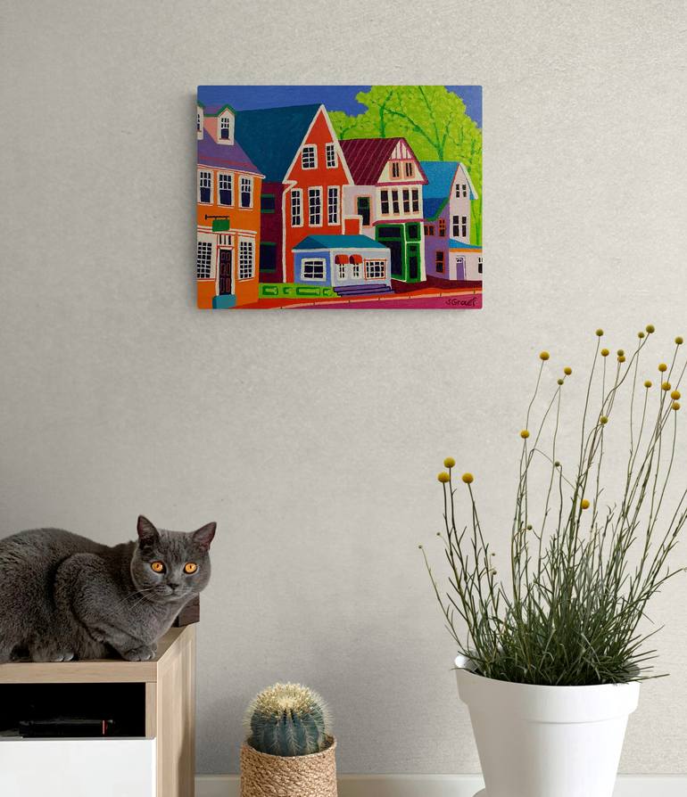 North Conway Painting by Sue Graef | Saatchi Art