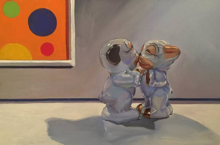 Matched Set Painting by Kerry Rowland-Avrech | Saatchi Art