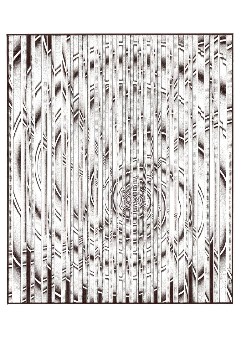 Shattergration: Withdrawal and Emergence Simultaneity Spiral Drawing by ...