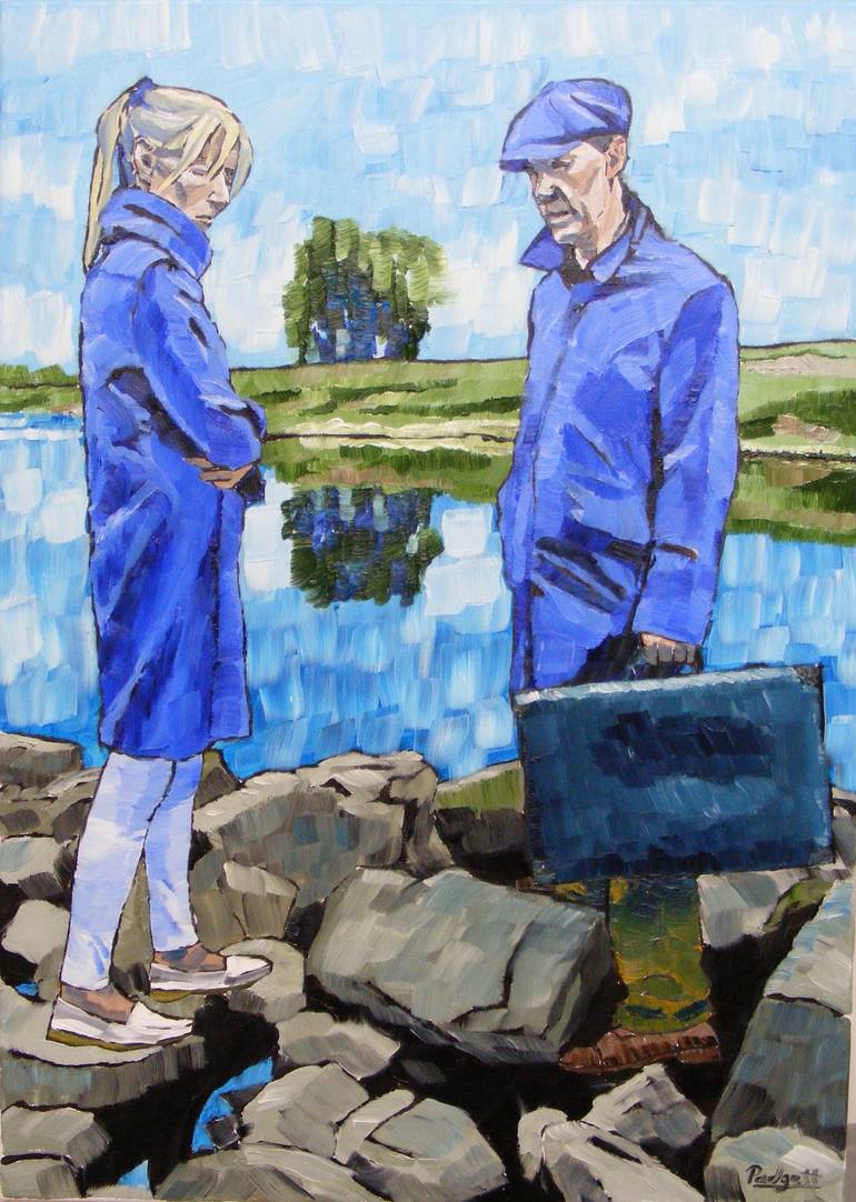 The Tragedy - inspired by Picasso's 1903 work Painting by Anthony ...