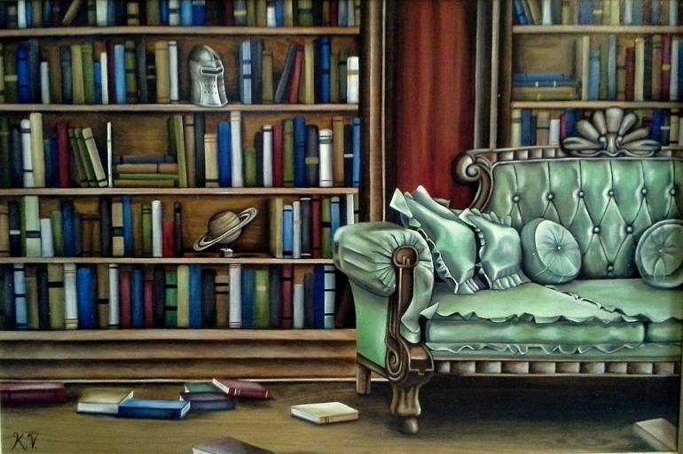 The Study Painting by Kate Viola | Saatchi Art