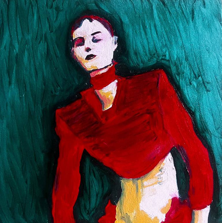 girl 1 Painting by Igor Myskin | Saatchi Art