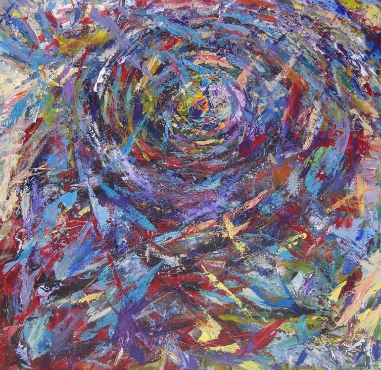 Control Under Chaos Painting by Chris Rutledge | Saatchi Art