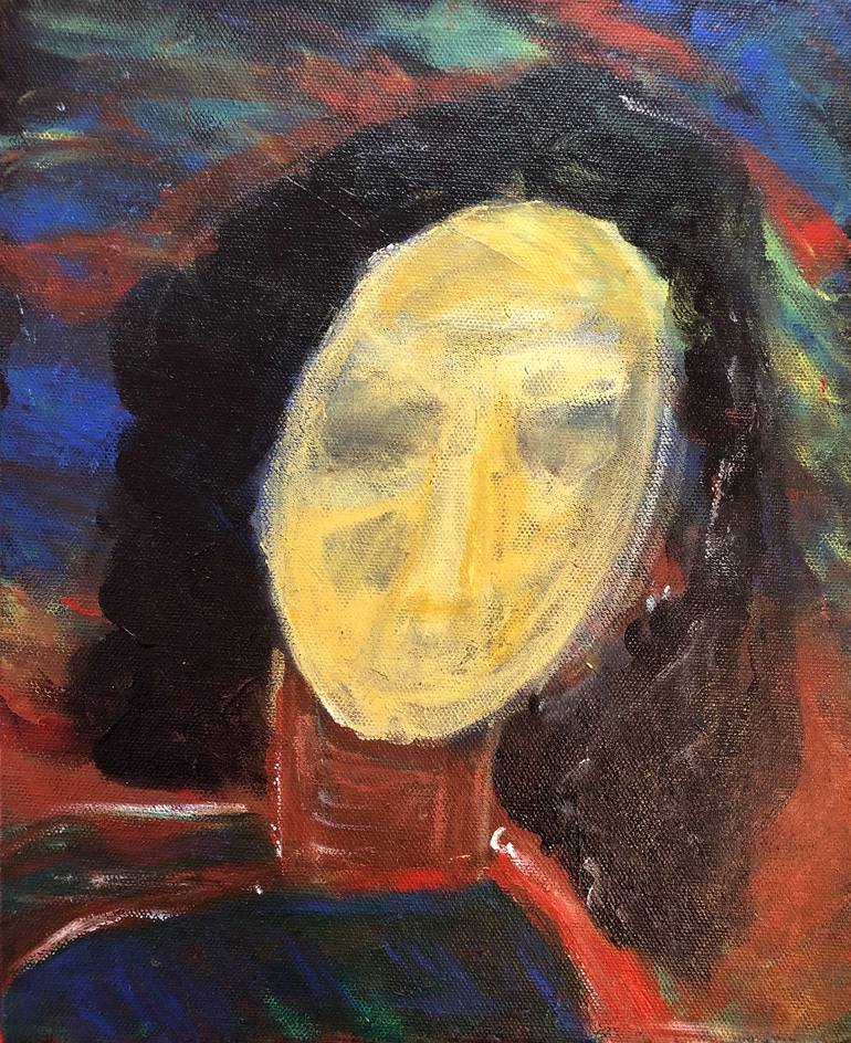 Faceless Painting by Lubna Yusuf | Saatchi Art