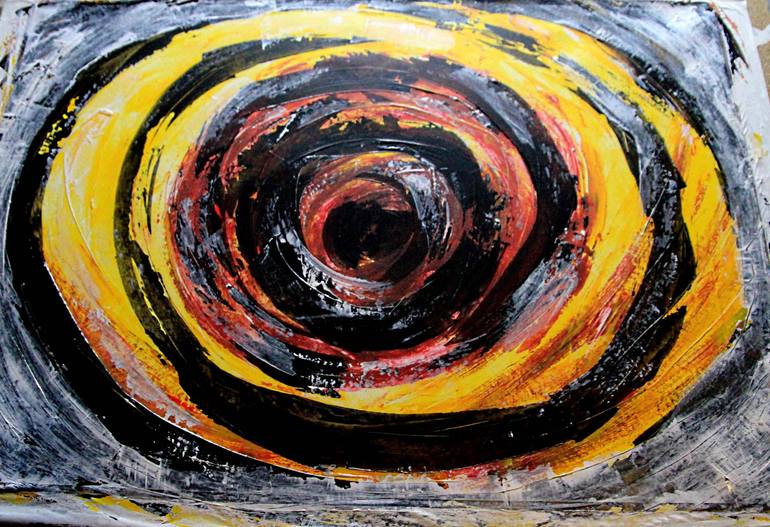 Black and White Painting by Ingrid Edith Zobel | Saatchi Art