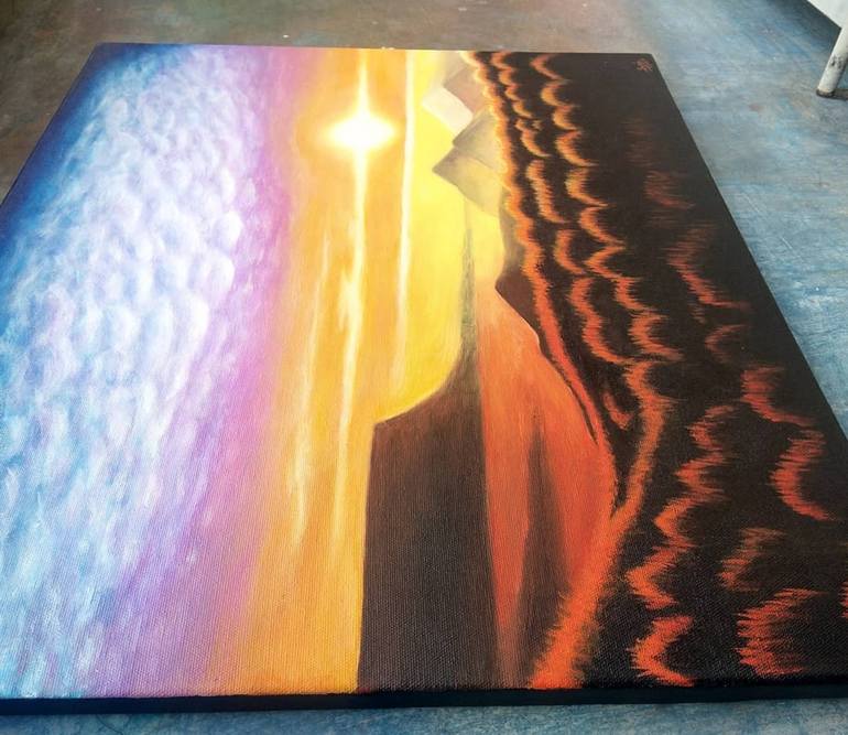 Sunshine Painting by Sunil NL | Saatchi Art