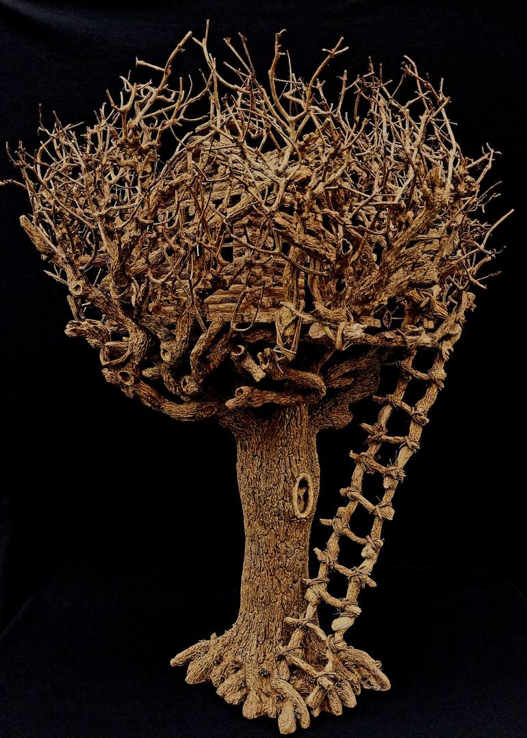 Tree House Sculpture by Predrag Savic | Saatchi Art