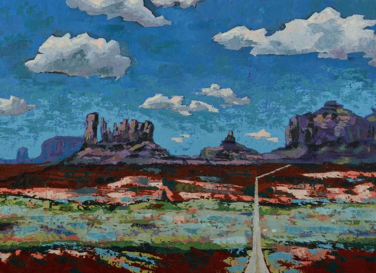 Moab Utah Painting by Brandon Bouck | Saatchi Art