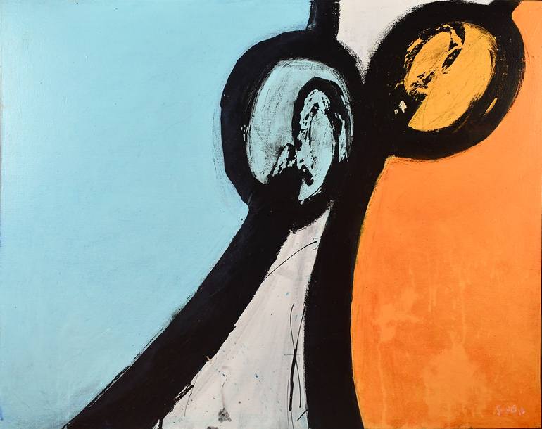 Boo Trees Painting by Dean Sauls | Saatchi Art