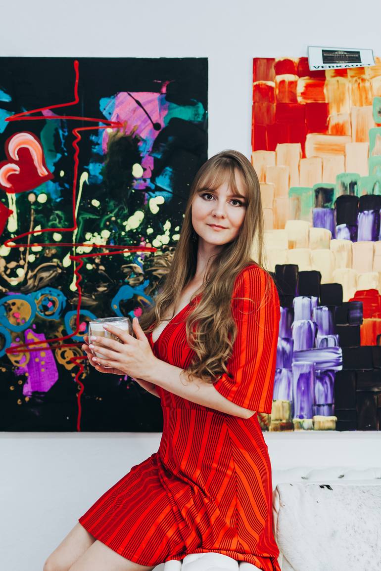 Portals of the Solar Queen Painting by MARGARITA BONKE | Saatchi Art