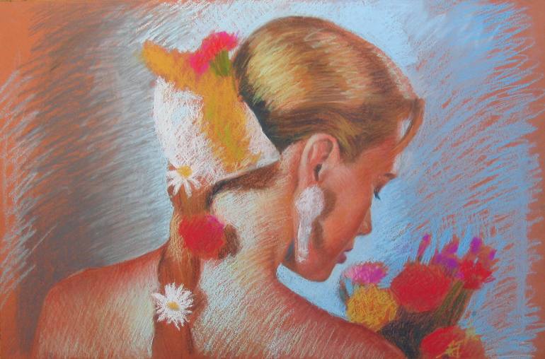 Flora Painting by Alexey Linkov | Saatchi Art